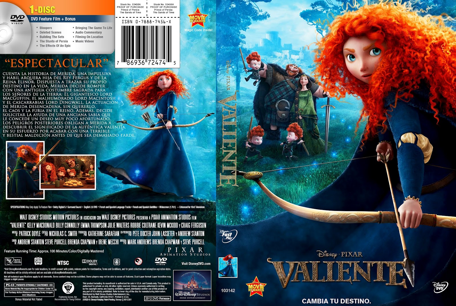TIENDA DEL DVD: VALIENTE (Brave)